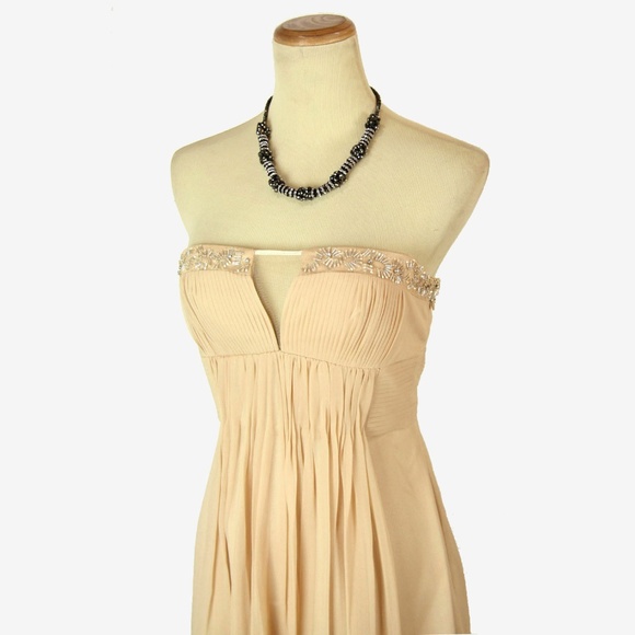 Night Way Collections | Dresses | New Night Way Champagne Ruchedbodice ...